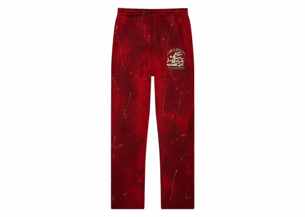 HELLSTAR Sports Tie-dye Sweatpants - Red