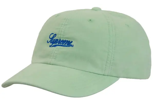 Supreme Lightweight Moleskin 6 Panel Cap - Green