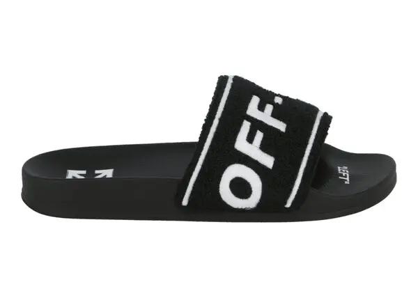 Off-White Logo Embroidered Terry Slide Sneakers