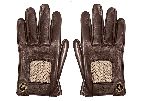 TRAVIS SCOTT Cj X Audemars Piguet Leather Gloves - Brown