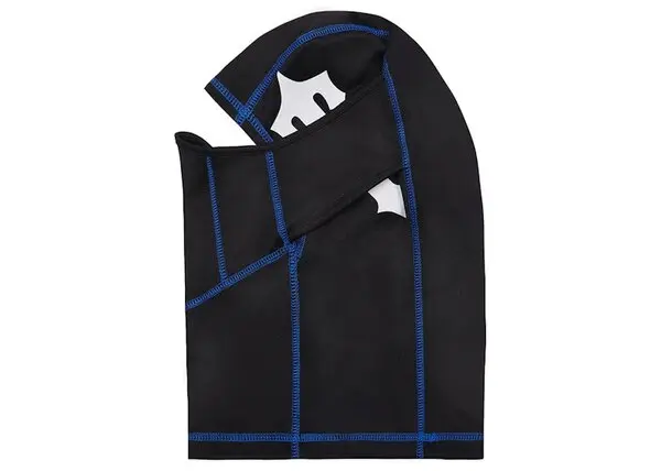 Trapstar Irongate Ninja Balaclava - Black/blue