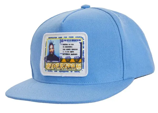 Supreme Ol' Dirty Bastard 5-panel Cap - Columbia Blue