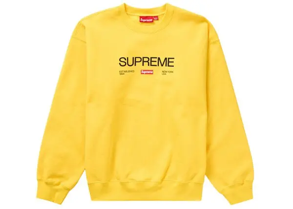 Supreme Established Crewneck Sweatshirt