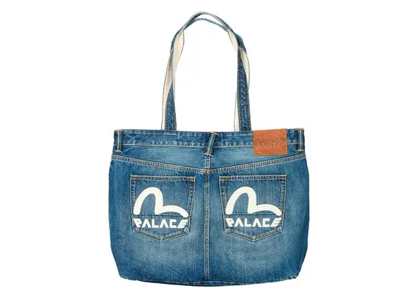PALACE X Evisu Denim Tote