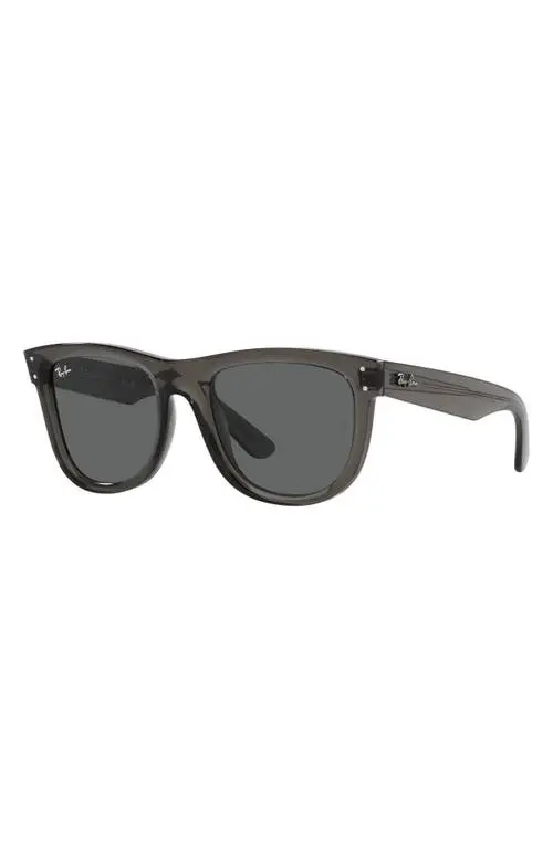 Ray-ban Wayfarer Square Sunglasses - Transparent Dark Grey