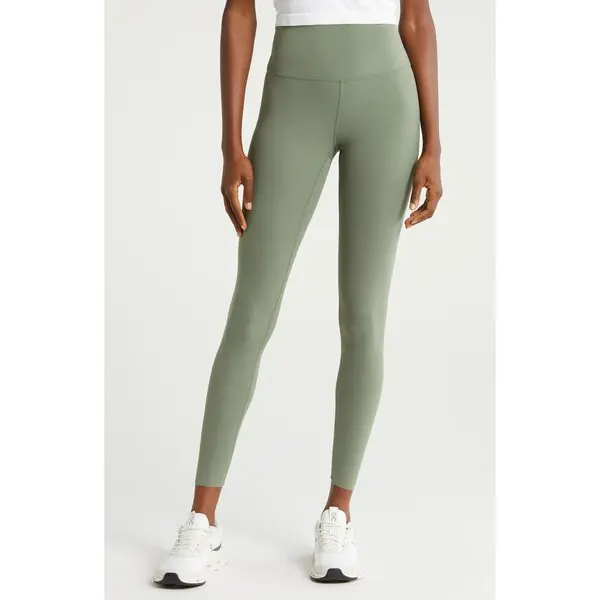 FREE FLY All Day 7/8 Leggings - Agave Green