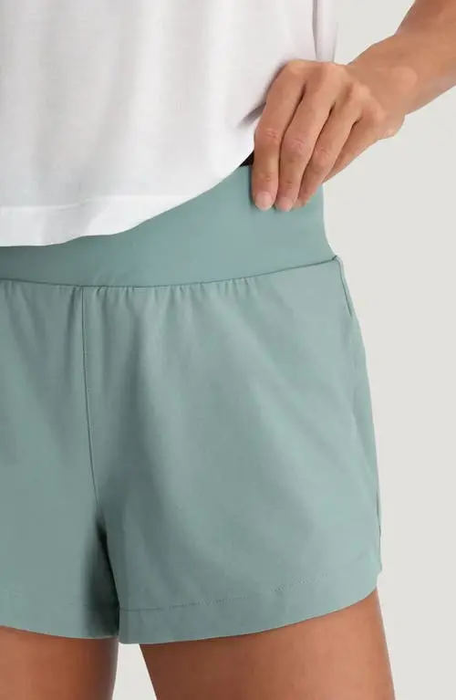 FREE FLY Active Breeze Upf 50+ Shorts - Ocean Mist
