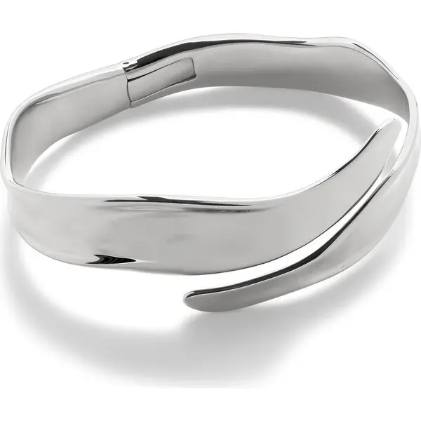 Monica Vinader The Wave Cuff Bracelet - Sterling Silver