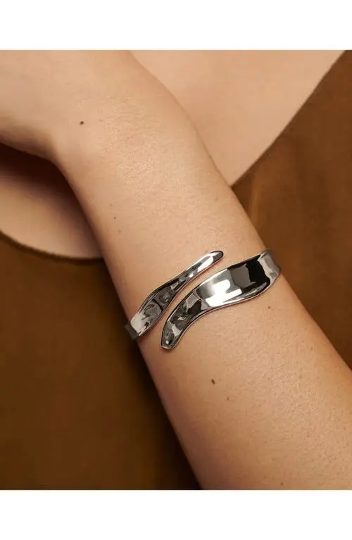 Monica Vinader The Wave Cuff Bracelet - Sterling Silver