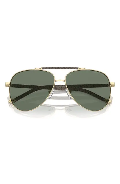 Michael Kors Portugal 59mm Pilot Sunglasses - Green