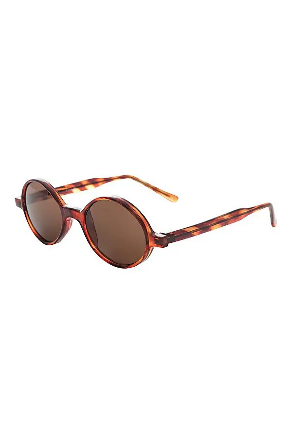 SUNGLASS MUSEUM Vintage Ashton Sunglasses Selected By - Brown Motif