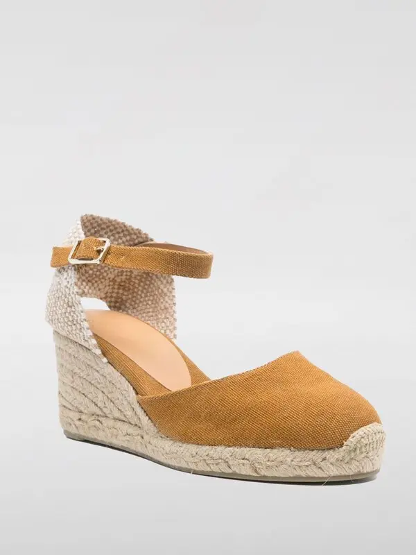 CastaÑer Espadrille Wedge - Orange