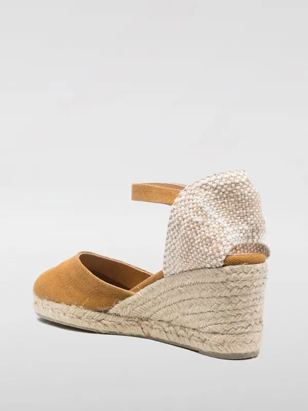 CastaÑer Espadrille Wedge - Orange