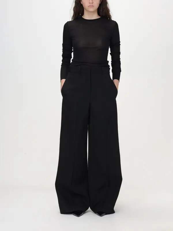 JIL SANDER Palazzo Pants - Black