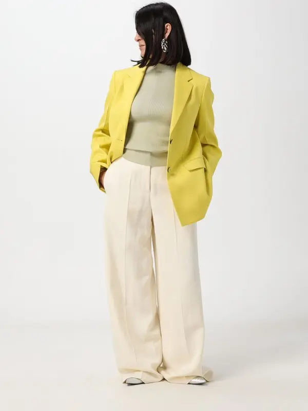 JIL SANDER Single Breasted Jacket - Green