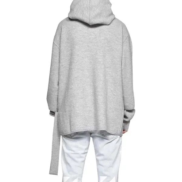 Off-White Wool Sweatshirt - Gray