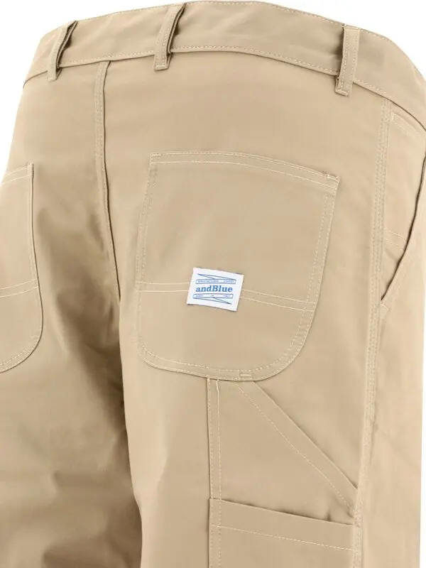 AND BLUE Andblue Carpenter Trousers