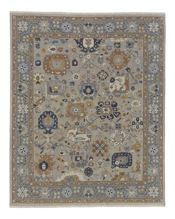 FEIZY Corbitt Cor0612f Area Rug, 5'6 X 8'6 - Blue/brown