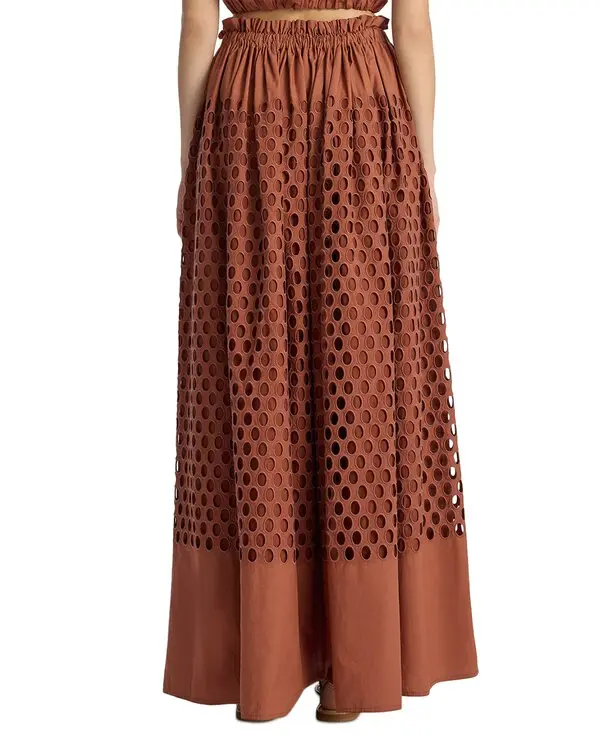 A.L.C. Flora Eyelet Maxi Skirt