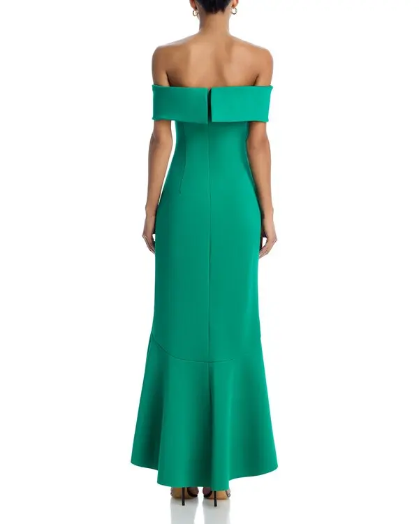 Eliza J Green Dress Dresses | Editorialist