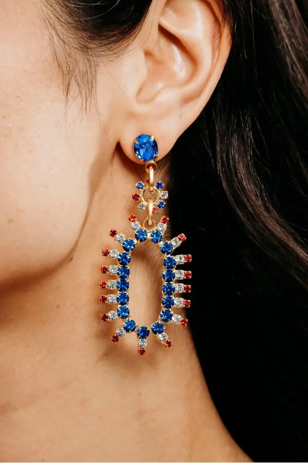 ELIZABETH COLE Rhiannon Earrings