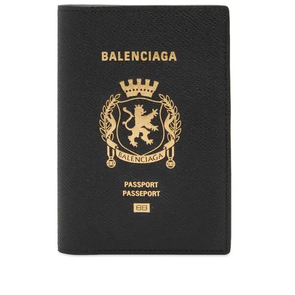 Balenciaga Passport Holder - Black