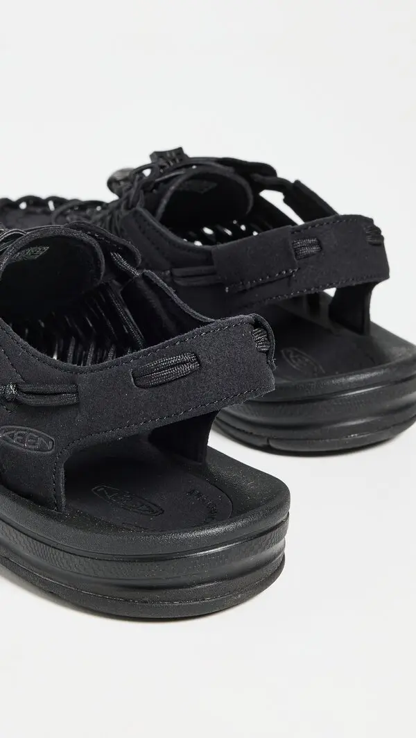 Keen Uneek Sandals - Black / Black