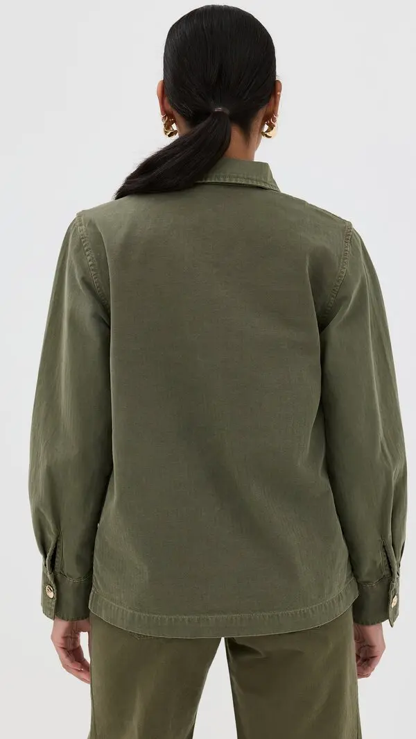 ANINE BING Corey Barn Jacket - Army Green