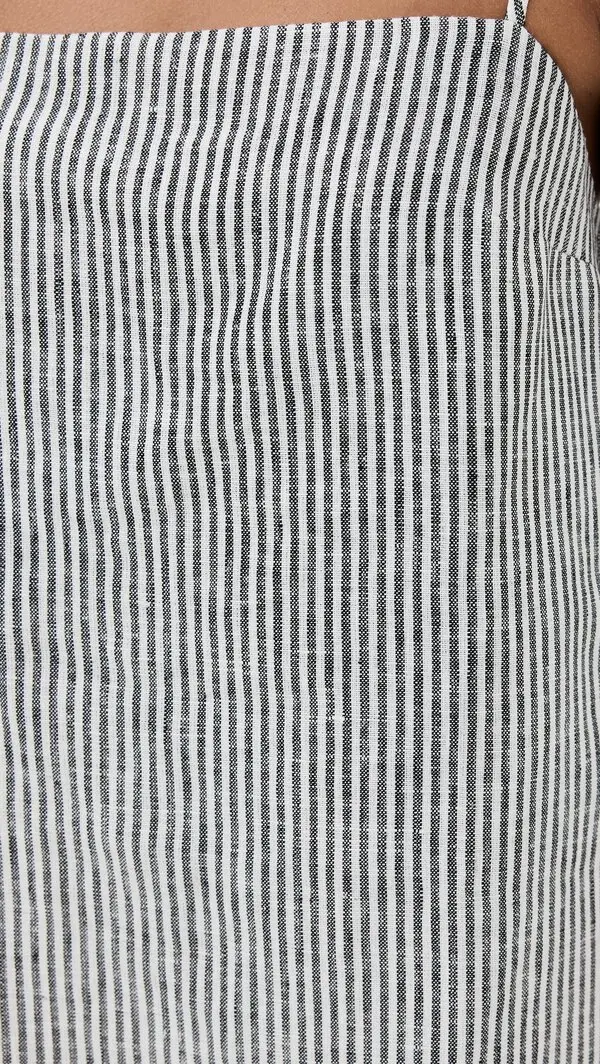 Reformation Aubree Linen Dress In Vineyard - 20% Off | Editorialist