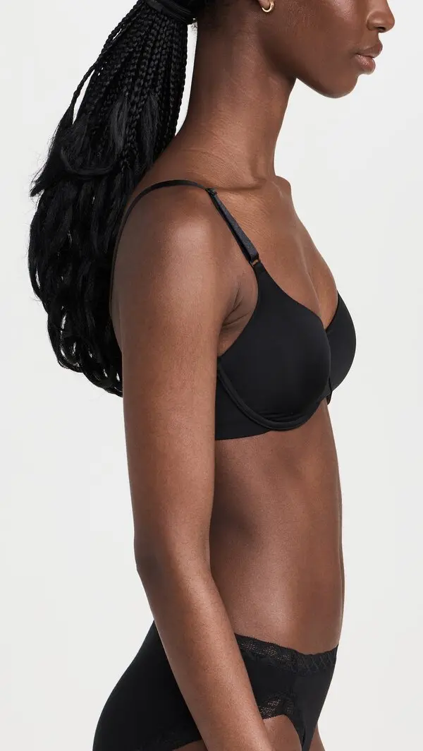 Natori Liquid Full Fit Contour Underwire Bra - Black