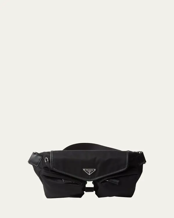 Prada Nylon Belt Bag - Nero