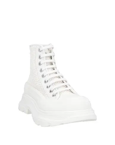 Alexander McQueen Sneakers In Raffia And Leather