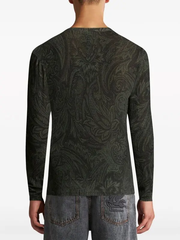 Etro Paisley Jacquard Jumper