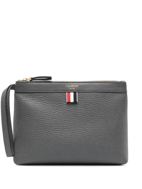 Thom Browne Leather Make-up Bag