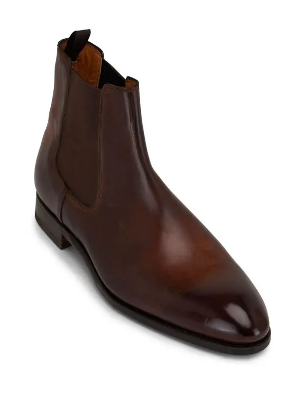 Bontoni Cavaliere Leather Boots - Brown