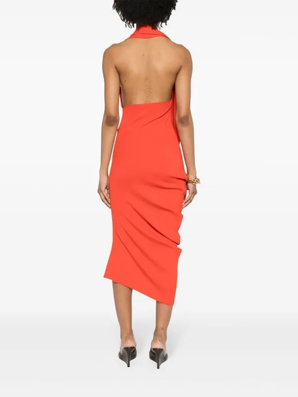 Fendi Halterneck Midi Dress