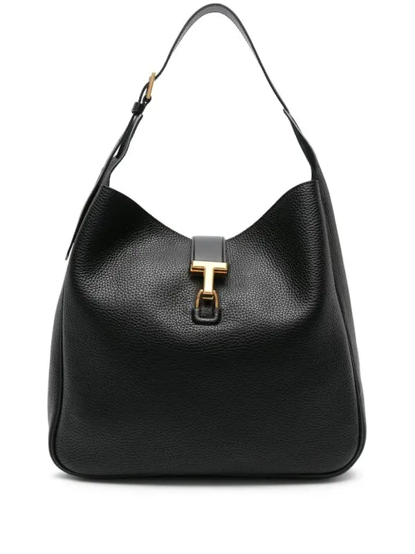TOM FORD Large Tara Shoulder Bag - Black
