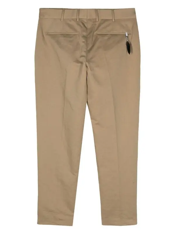 PT TORINO Rebel Cropped Trousers - Brown