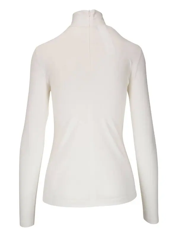 Akris High-neck Top - White