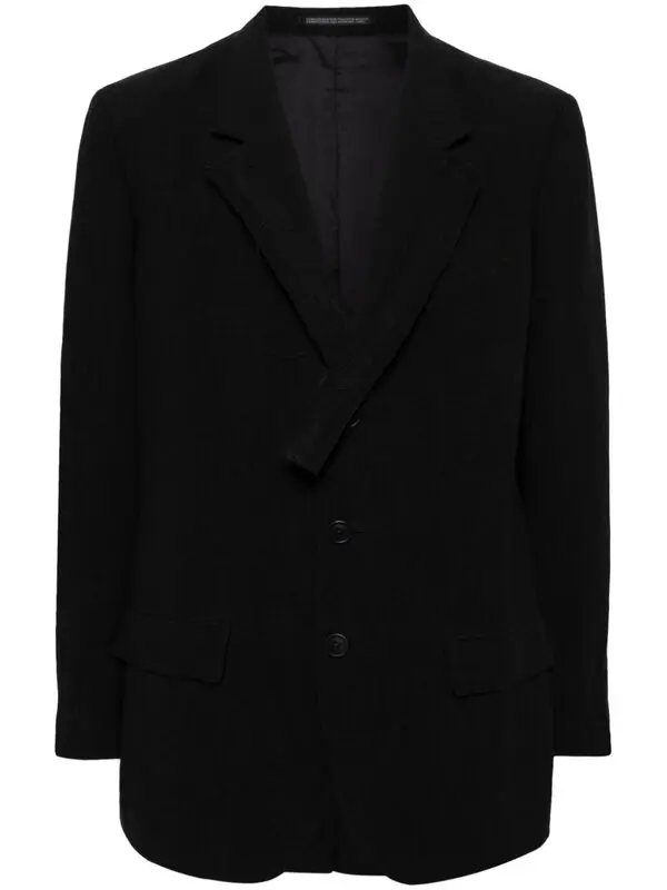 Yohji Yamamoto Single-breasted Blazer