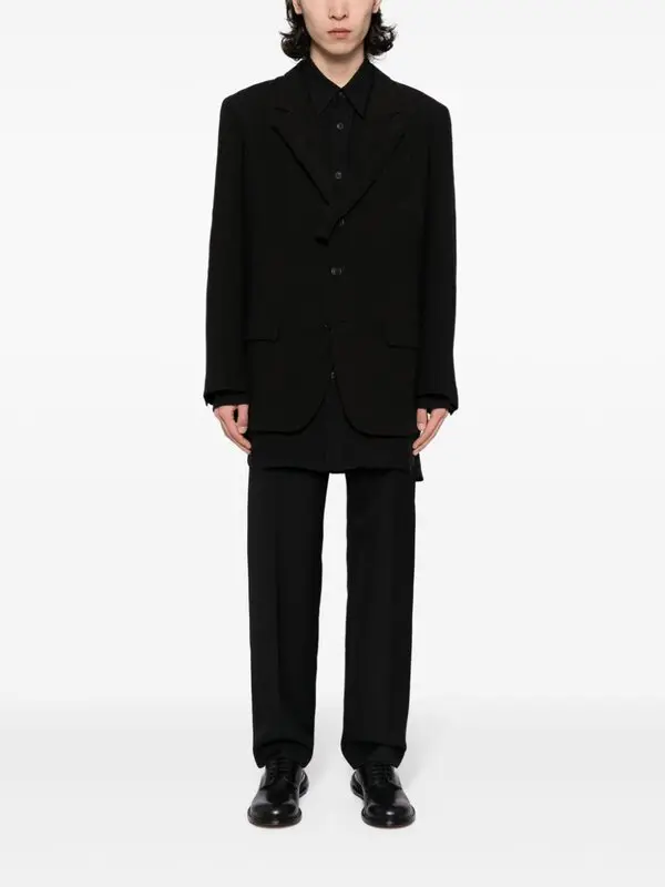 Yohji Yamamoto Single-breasted Blazer