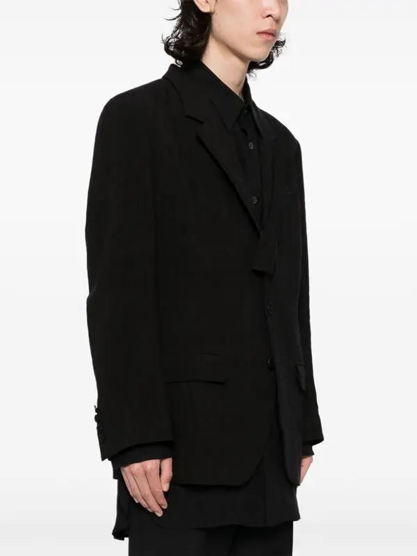 Yohji Yamamoto Single-breasted Blazer