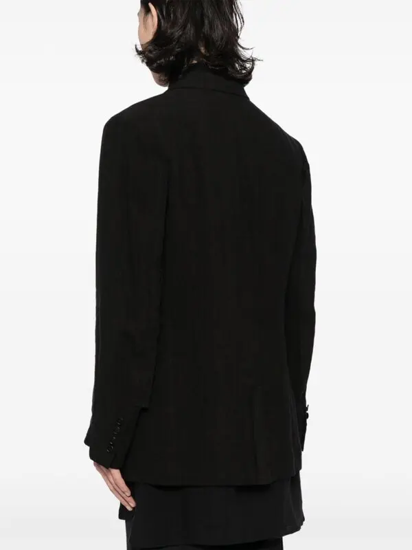 Yohji Yamamoto Single-breasted Blazer