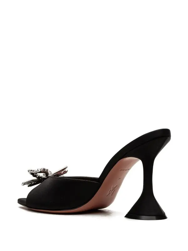 Amina Muaddi Rosie 95mm Sandals - Black