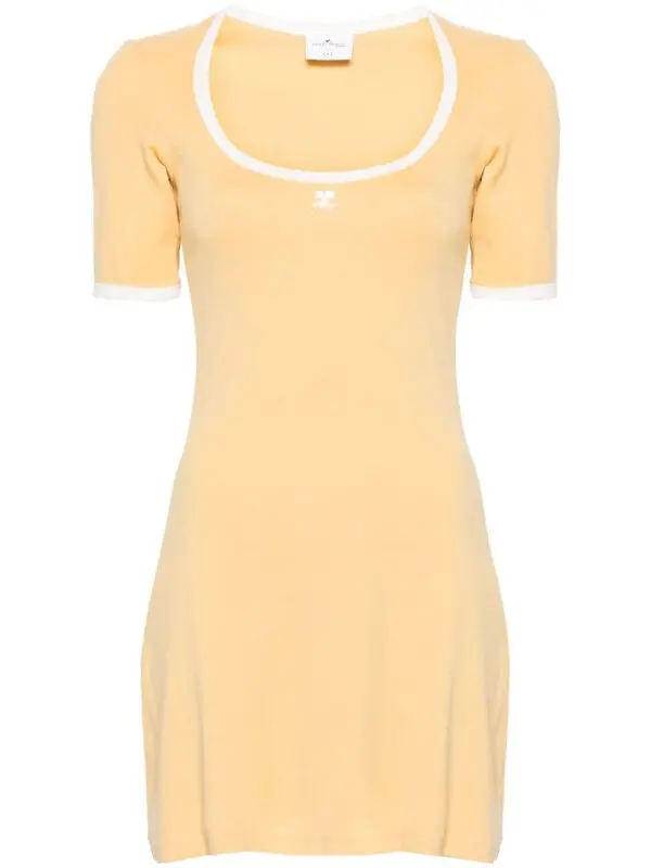 COURREGES Holistic Cotton Minidress