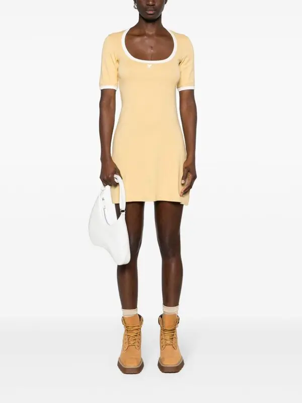 COURREGES Holistic Cotton Minidress