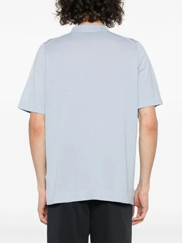 John Smedley Fine-knit Short-sleeved Shirt
