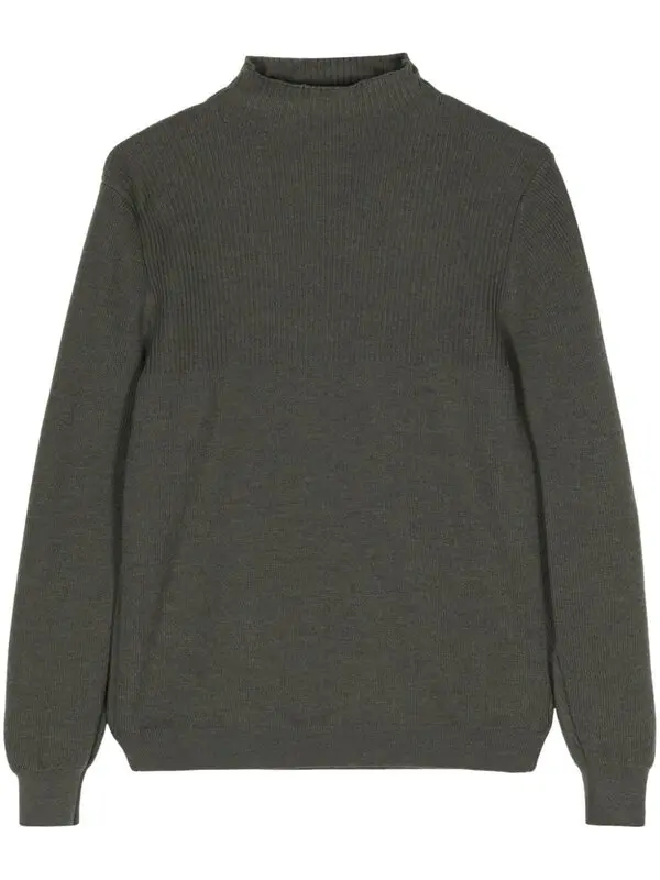 CRUCIANI Ribbed Wool Jumper