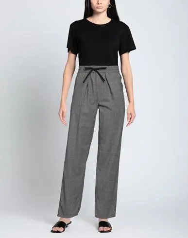 MARANT ETOILE Tartan Wool-blend Pants - Grey