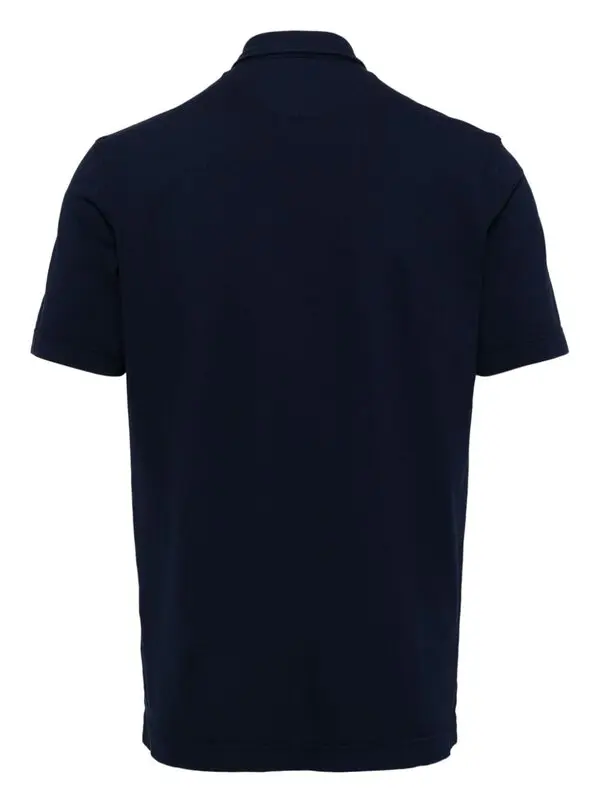 Fedeli Alby Jersey Polo Shirt - Blue